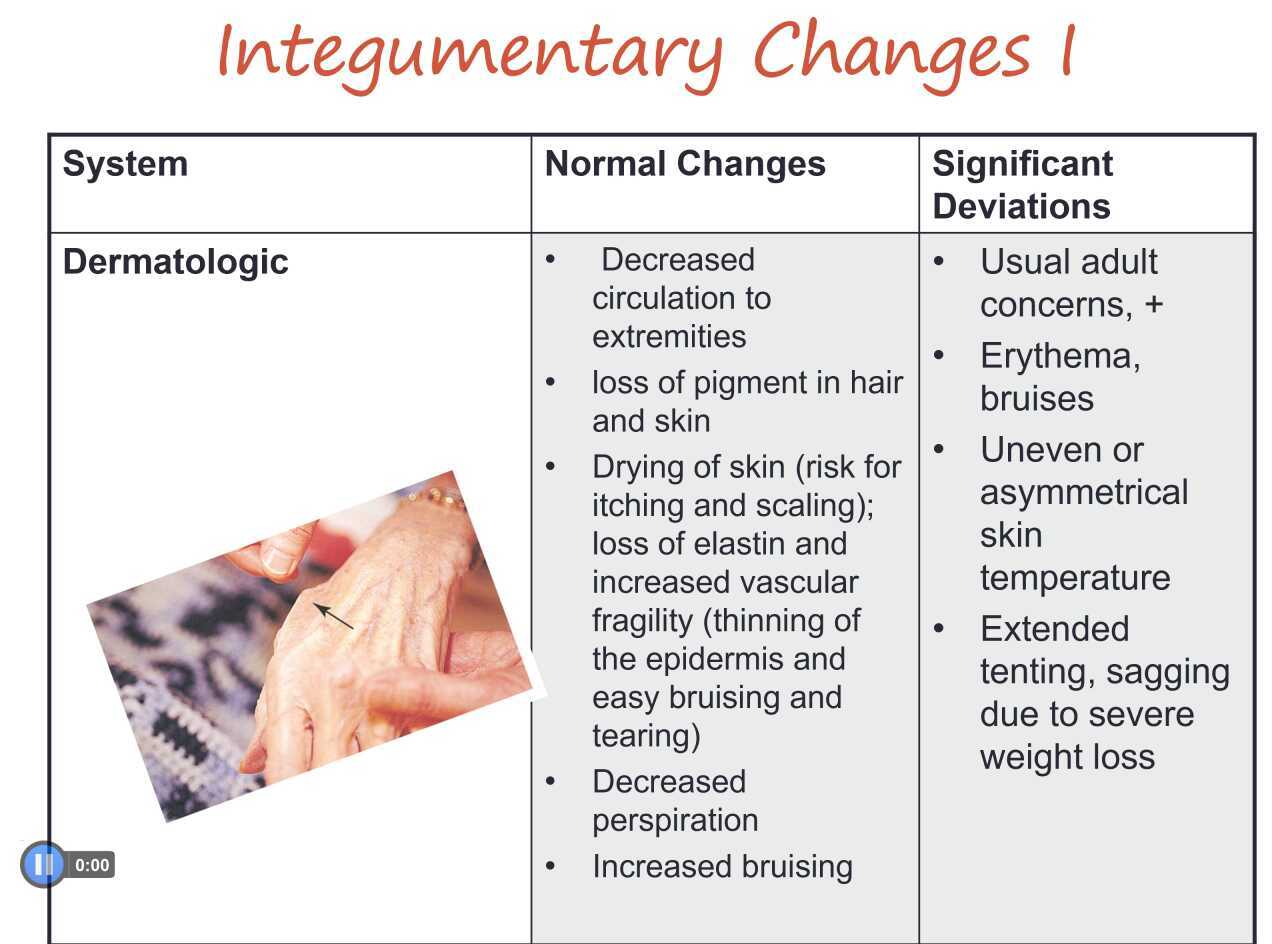 Gerontological Overview #3 (slides 60-100) with captions