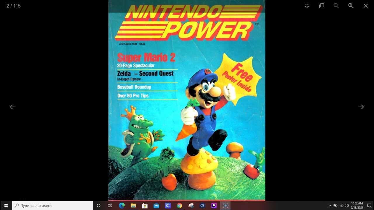Nintendo Power Issue #1 (Music and Mags)