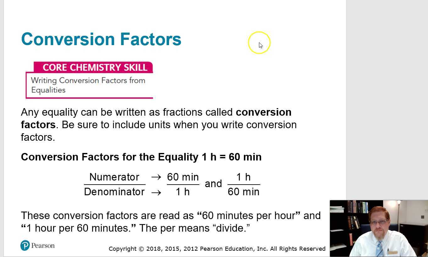CHM-130 Ch. 2 Conversion Factors