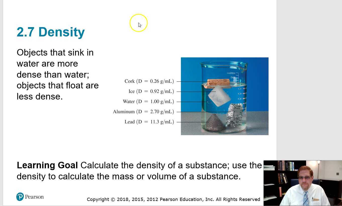CHM-130 Ch. 2 Density