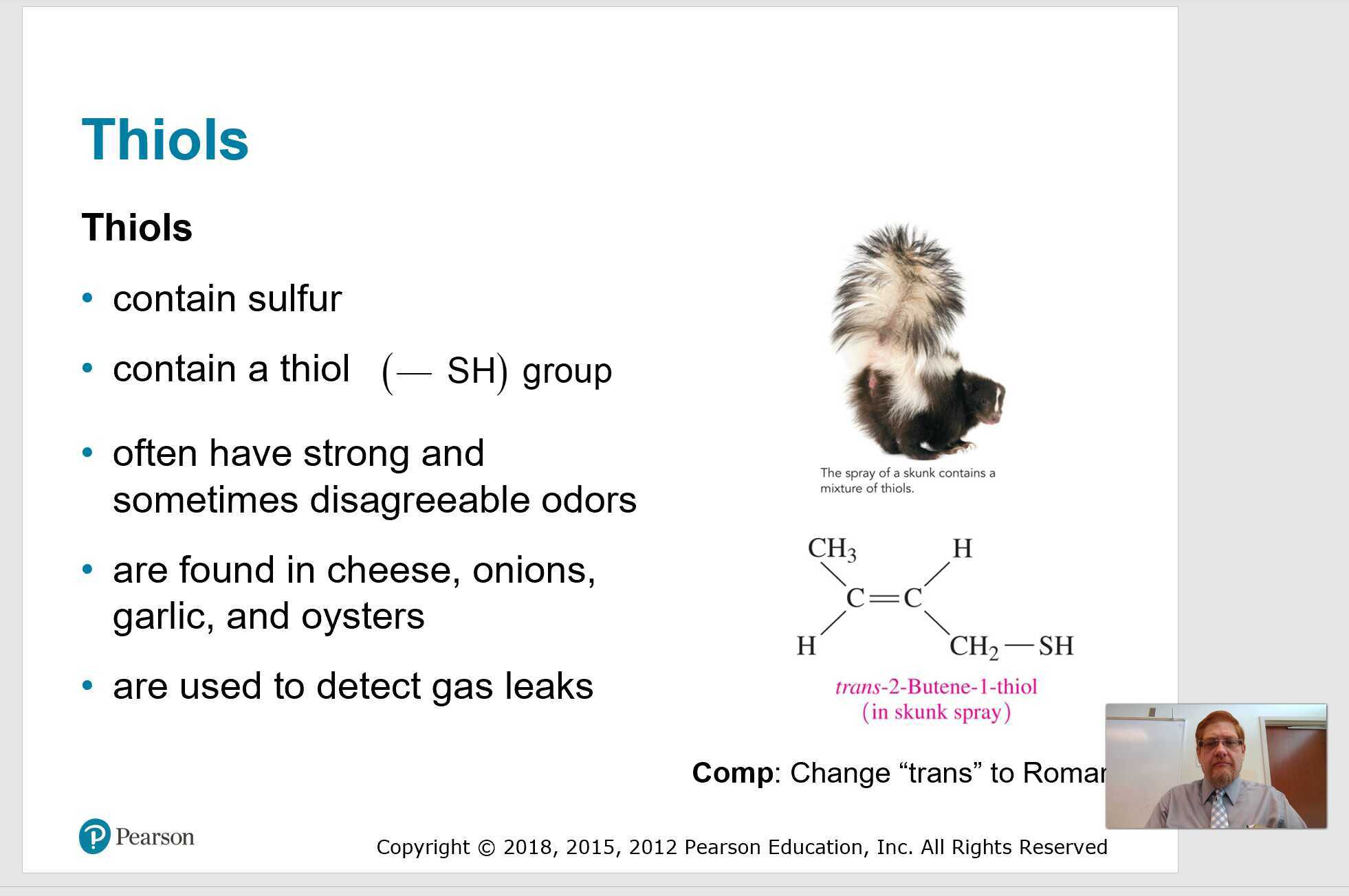 CHM-130 Ch. 12.1b Thiols and Ethers