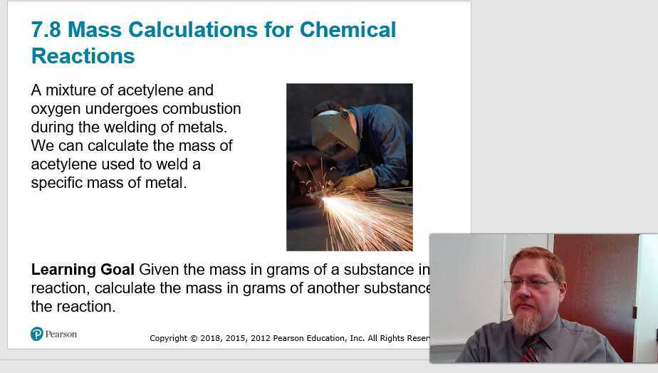 CHM-130 Ch. 7.7 Mass Calculations for Chemical Reactions