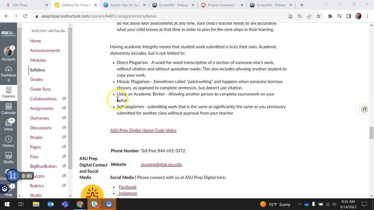 Instructions for the Unit 1 DB Project: French