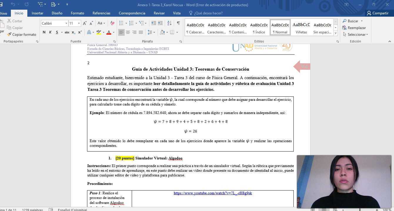 TEOREMAS DE CONSERVACION_ Karol Nocua.