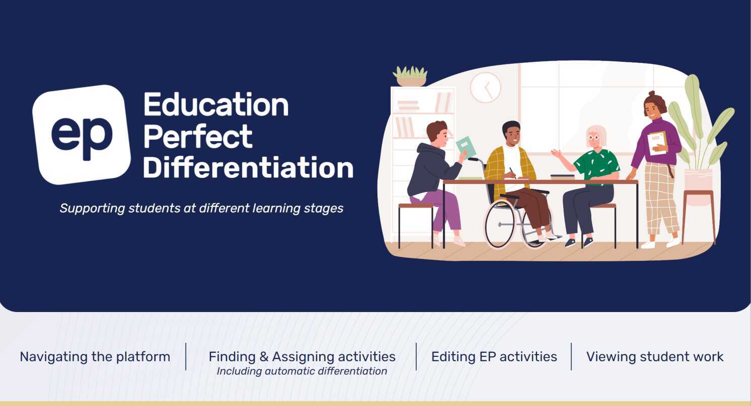 Differentiation using Education Perfect