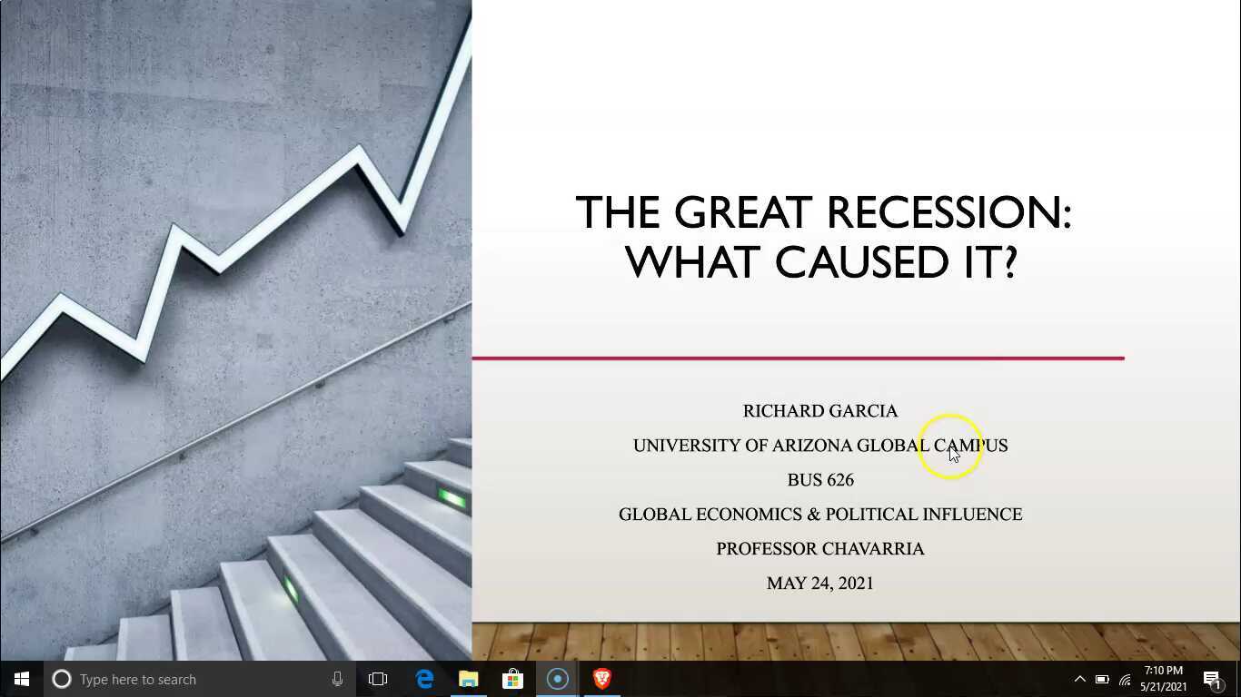 BUS 626 Week 3 Assignment Garcia Rich