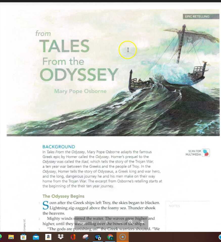 Tales from the Odyssey