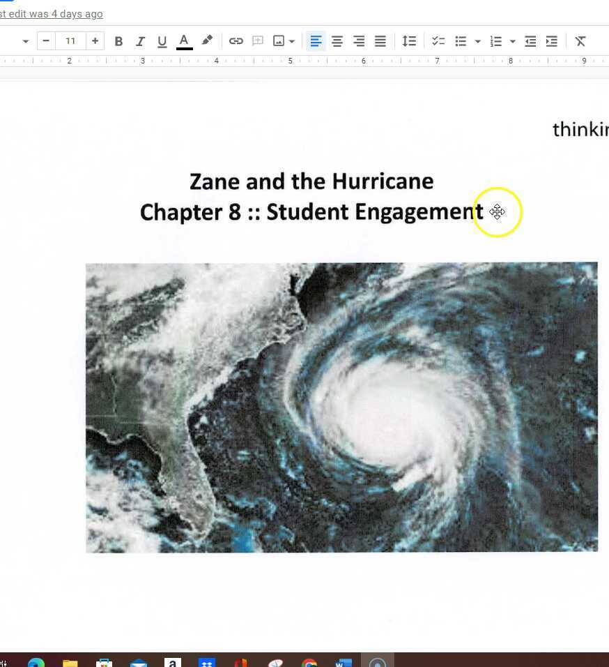 Zane and the Hurricane