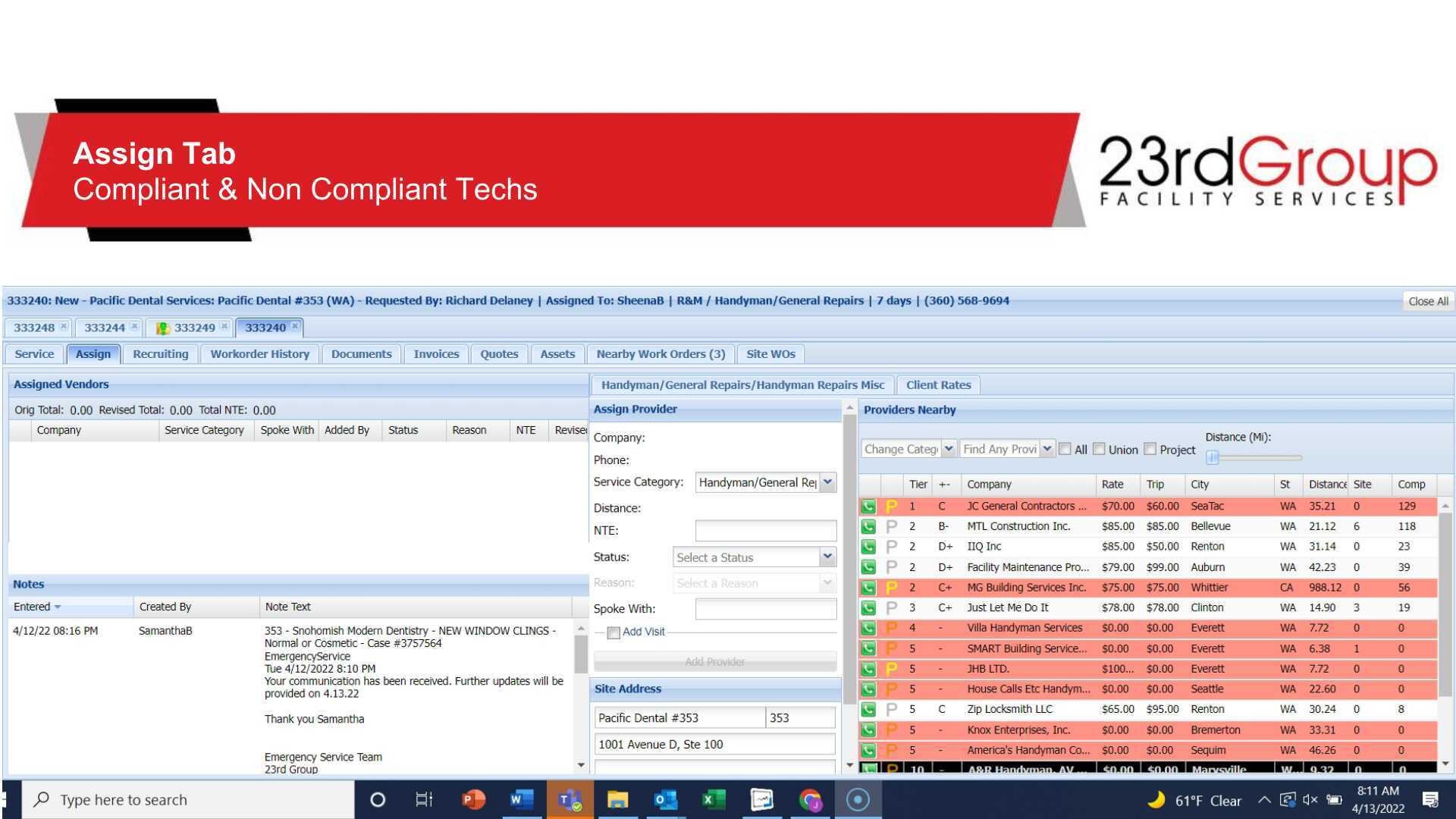 01 Assign Tab-Comp vs Non Comp