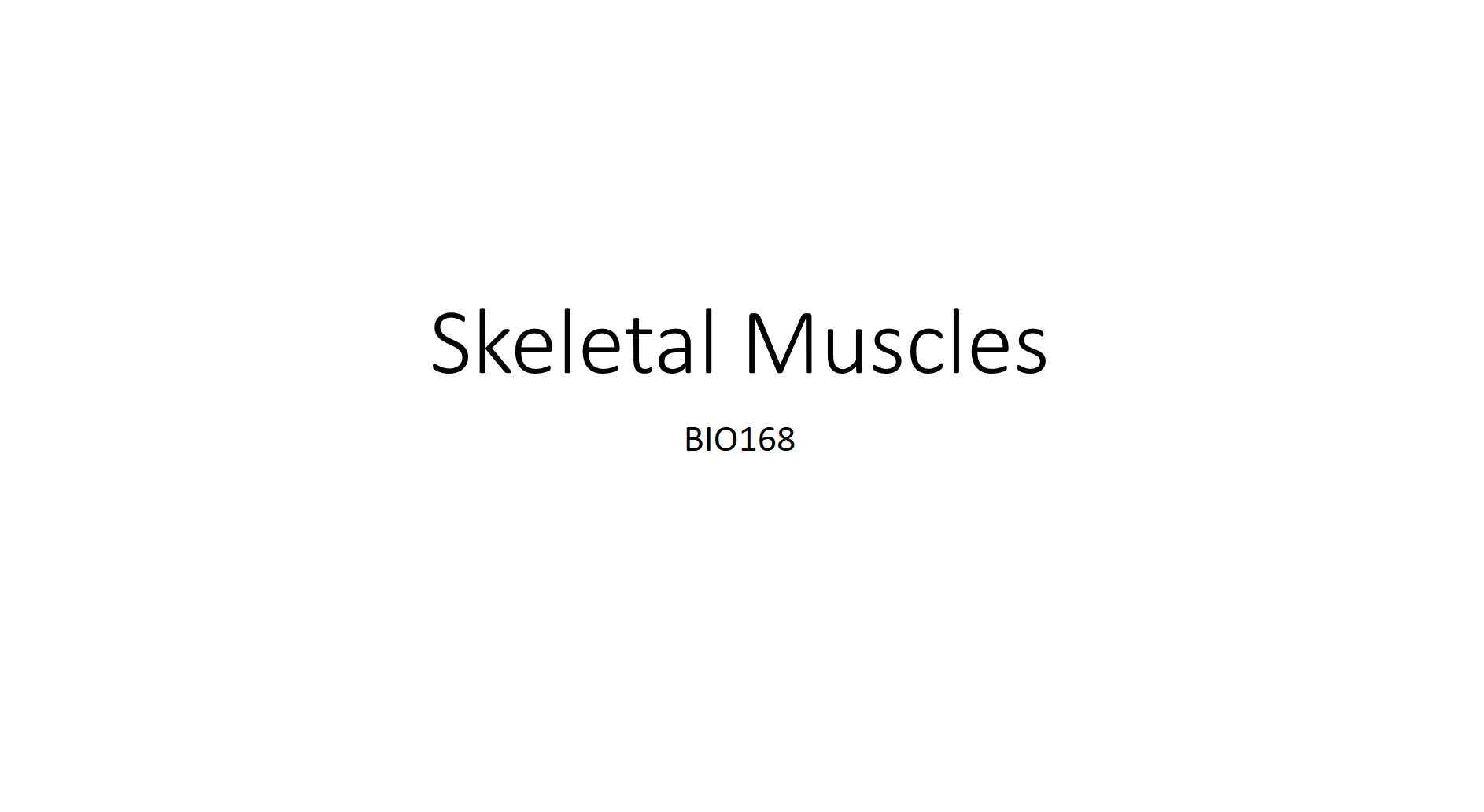 Specific Skeletal Muscles Lecture w/CC