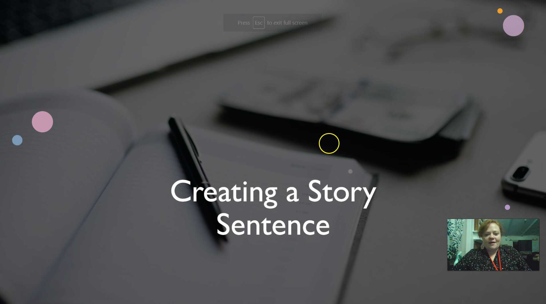 Creating a Story Sentence for Realistic Fiction