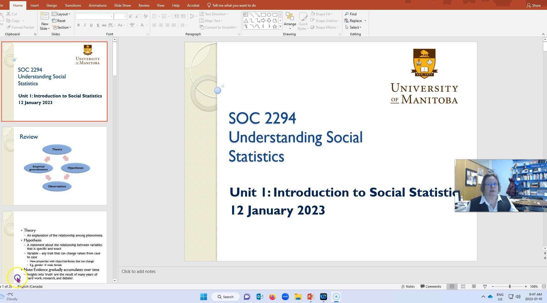 Introduction to social statistics