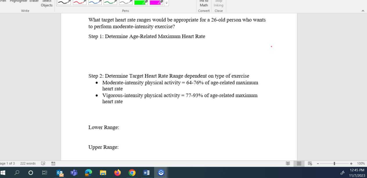 How to determine heart rate ranges
