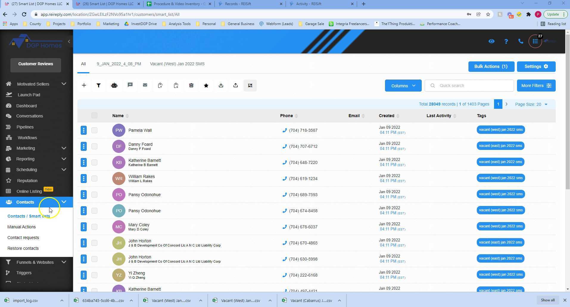 REI Reply - Create, Pause, & Restart Campaigns