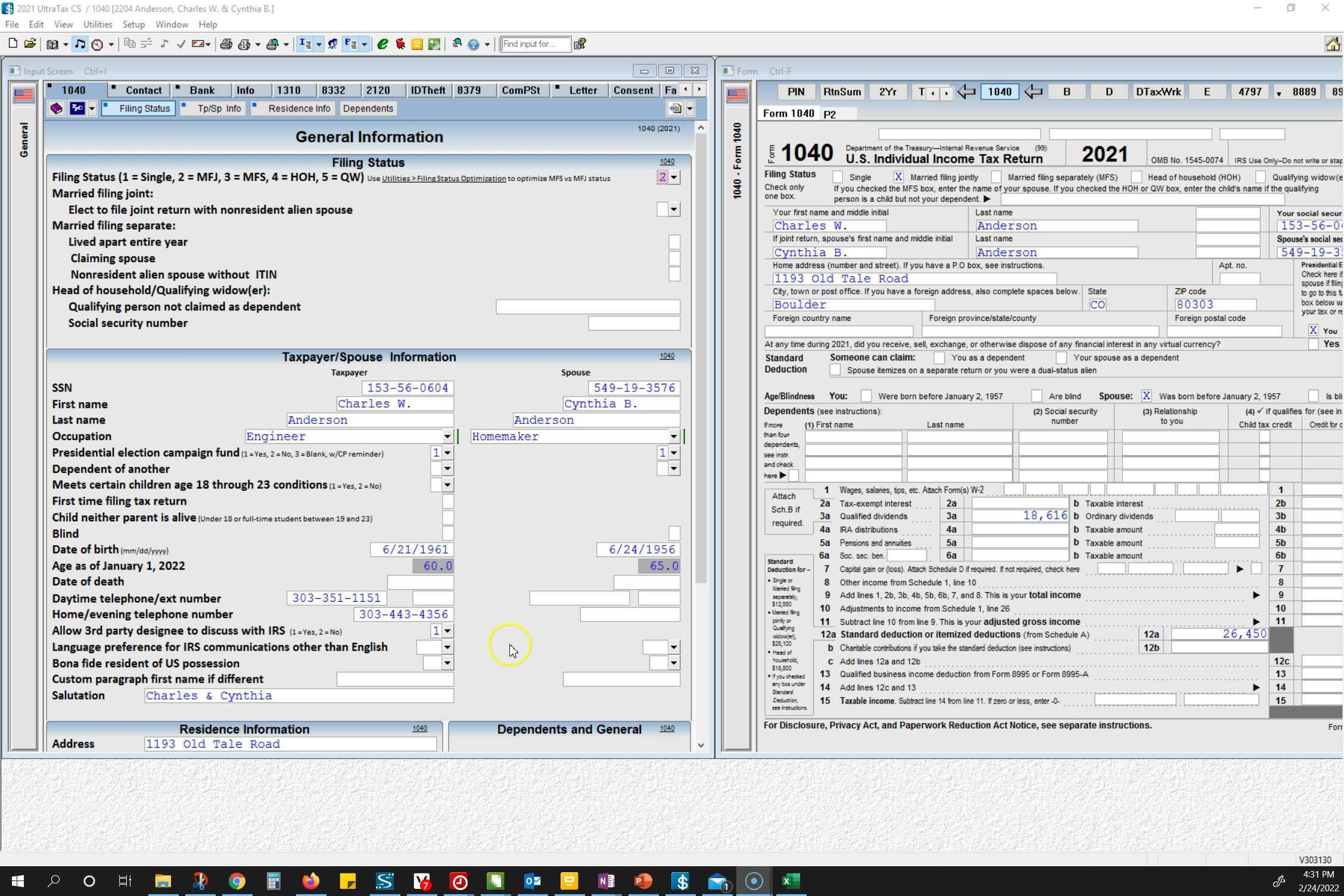 Additional HSA example (with limitation)