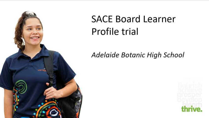 ABHS Learner Profile update