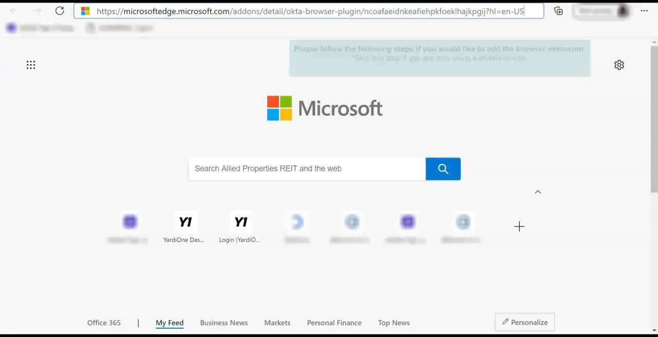Okta - Browser Plugin - FR