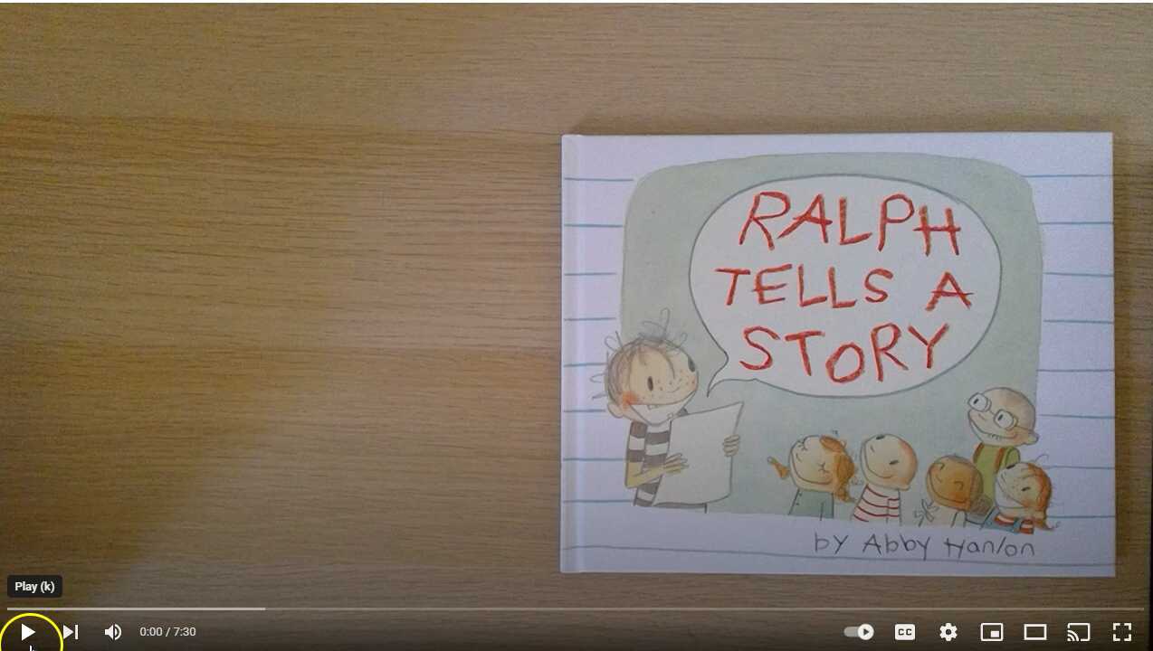 Ralph Tells a Story" by Abby Hanlon