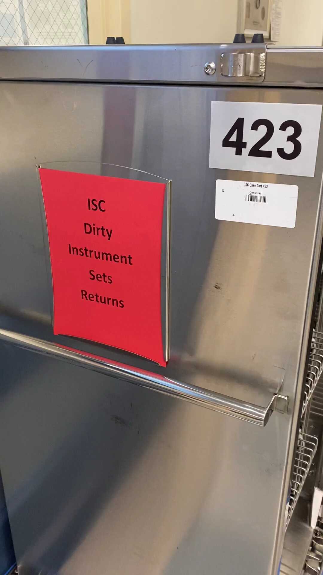 Dirty Case Cart Scan