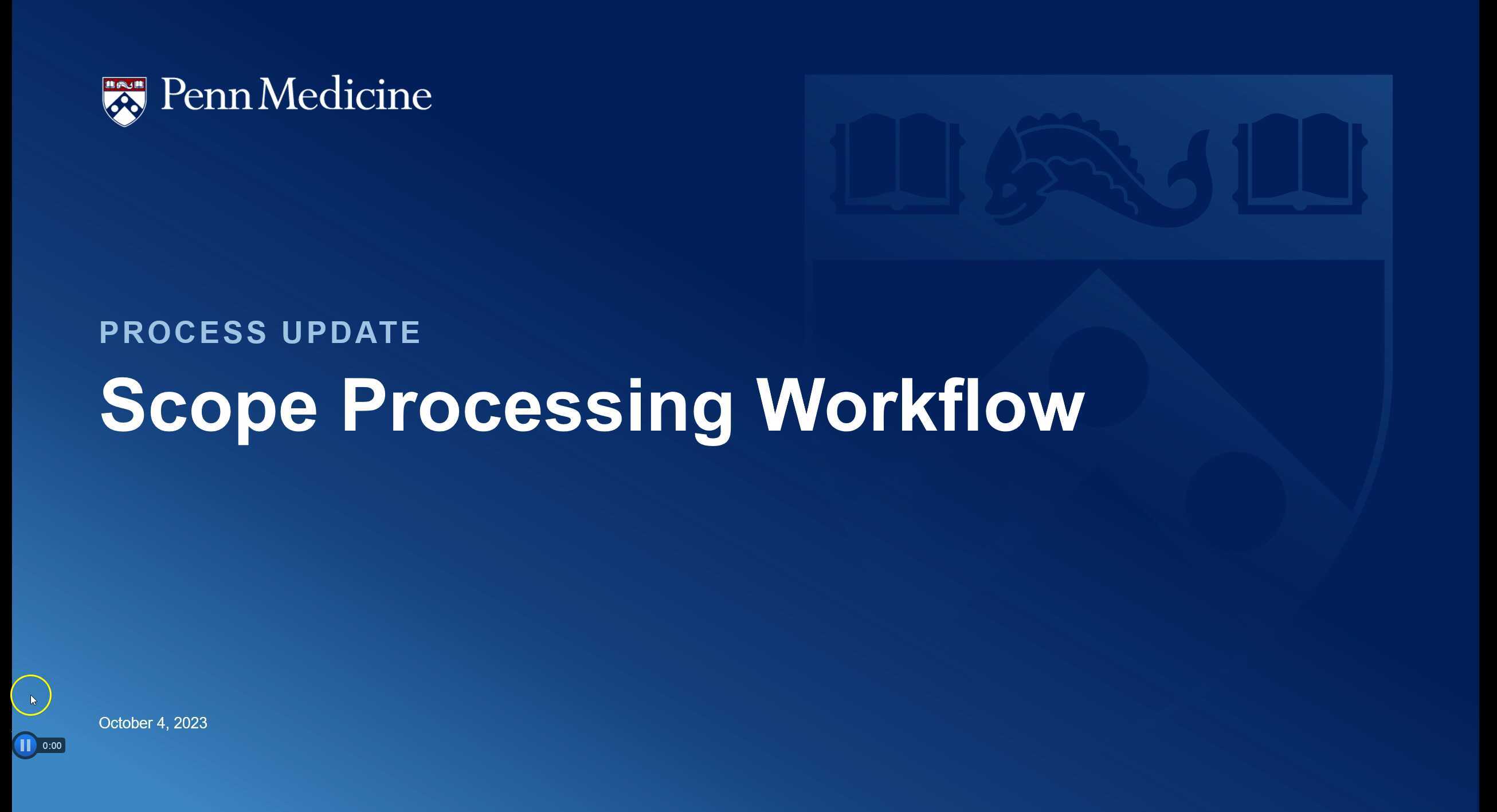 Scope Reprocessing ADT Request