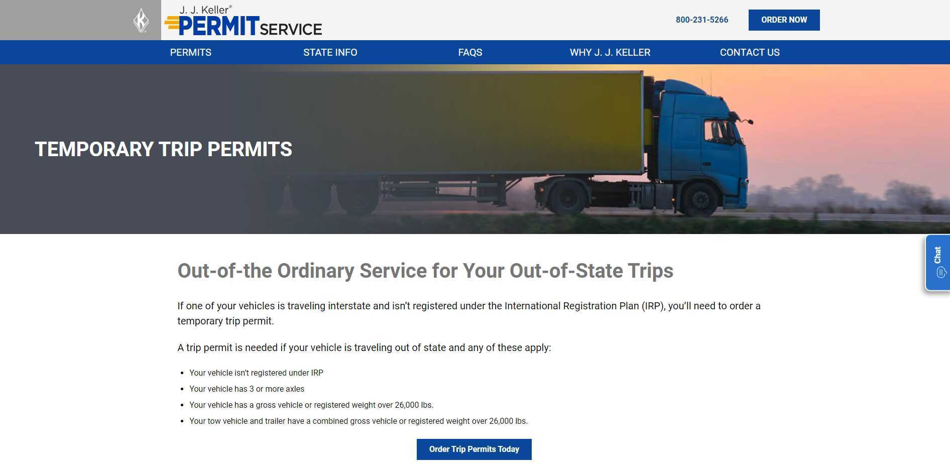 How to order trip permits