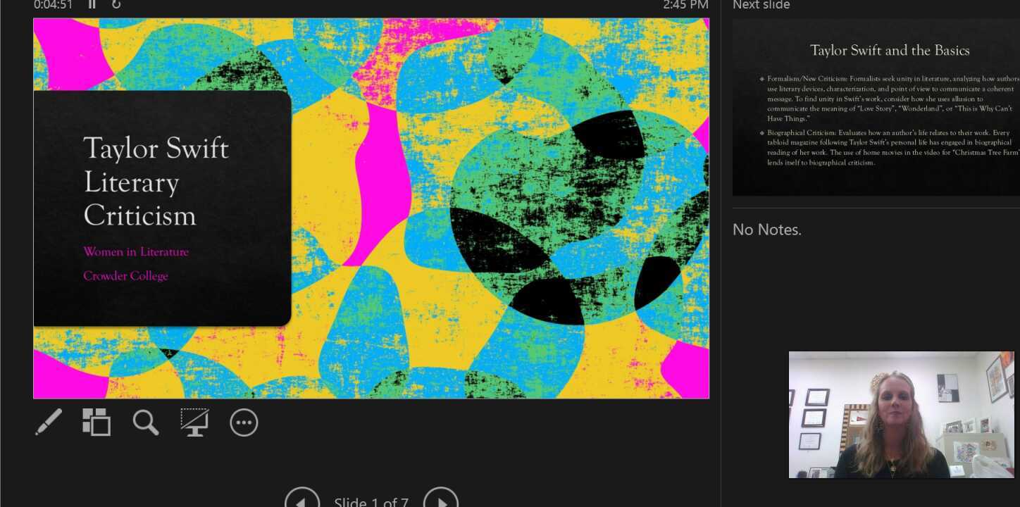 Taylor Swift Literary Criticism