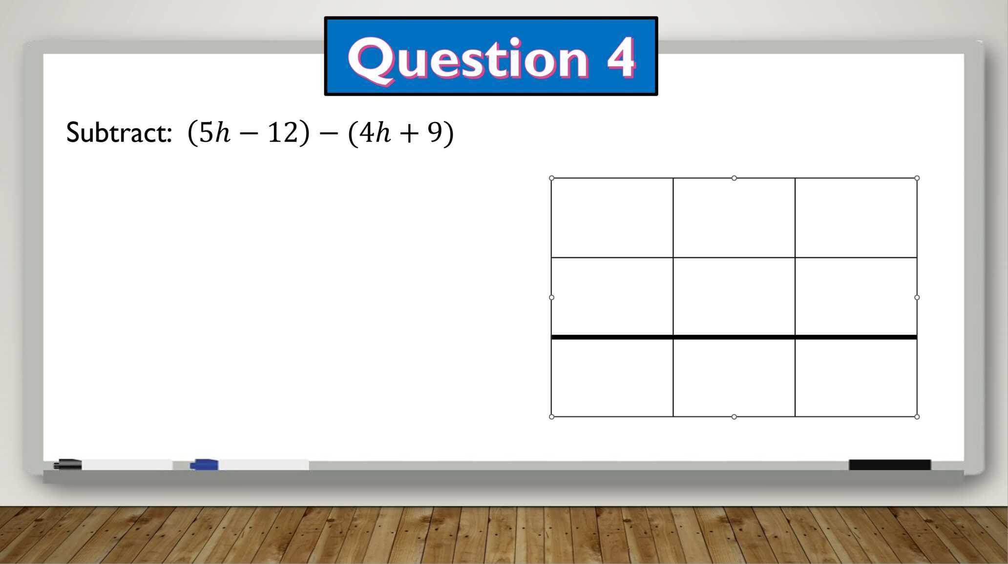 Unit 4 Written Test Practice Question #4
