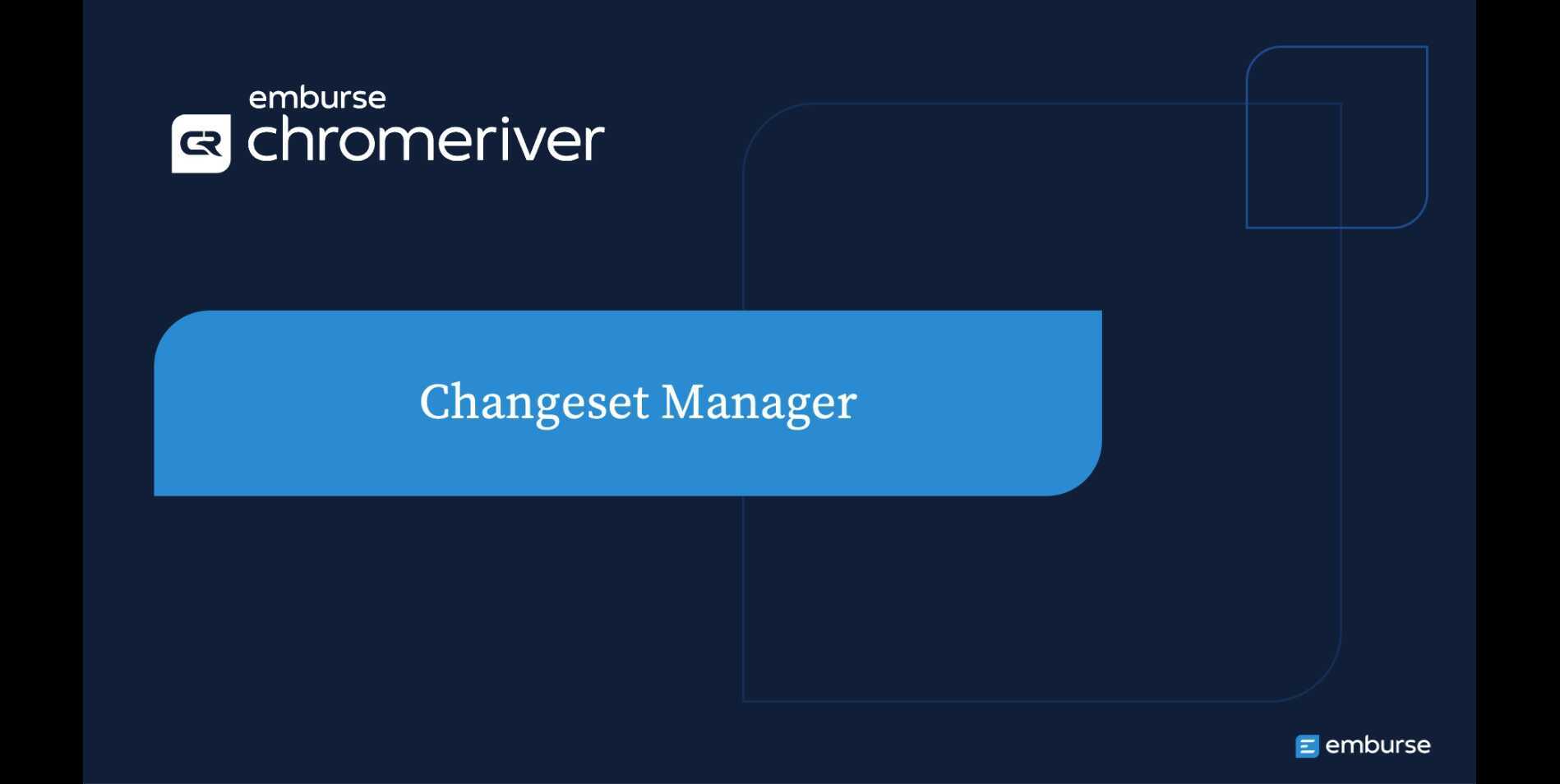 Changeset Manager