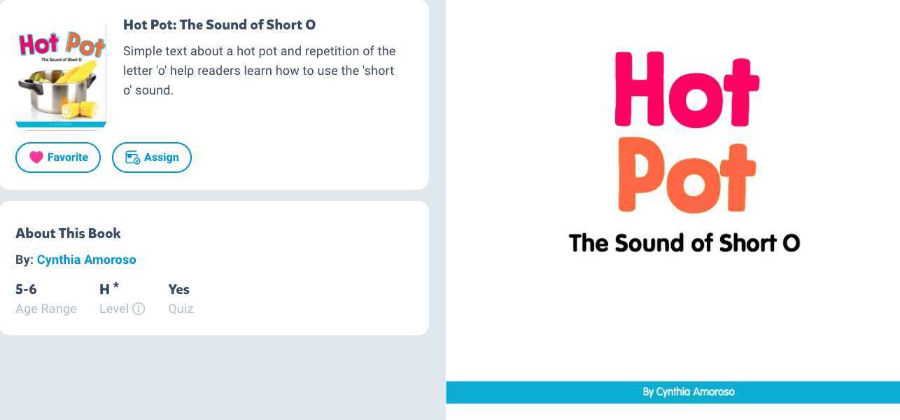 Hot Pot: The Sound of Short /O/
