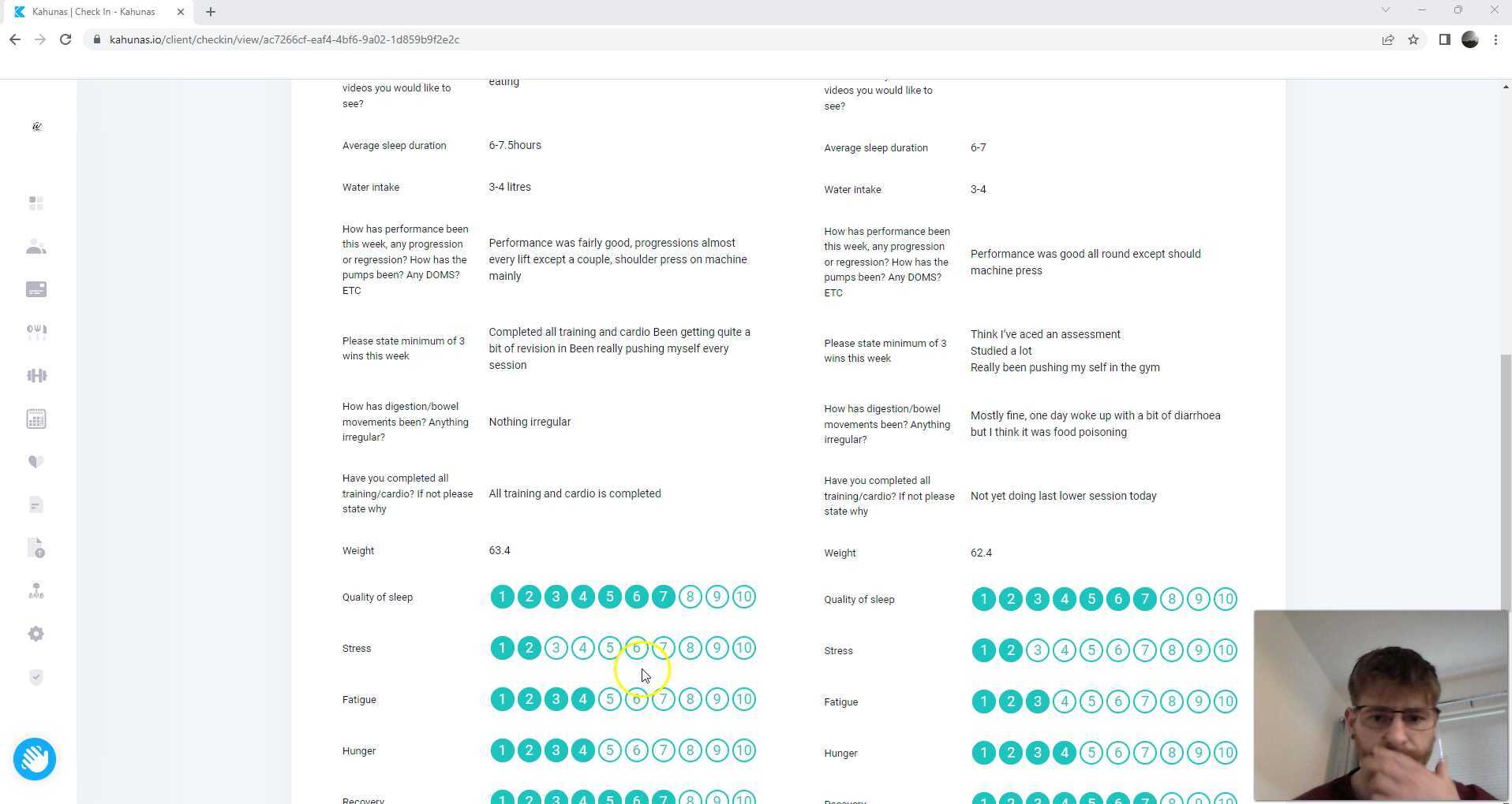 Jamie Muir check in 26/11/22