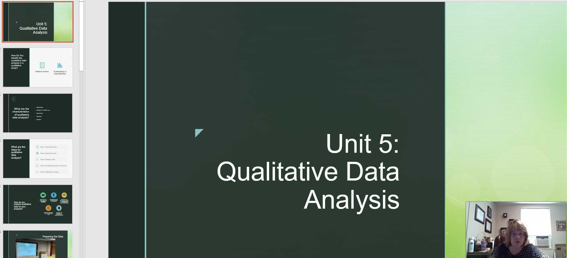 Unit5: Data Analysis