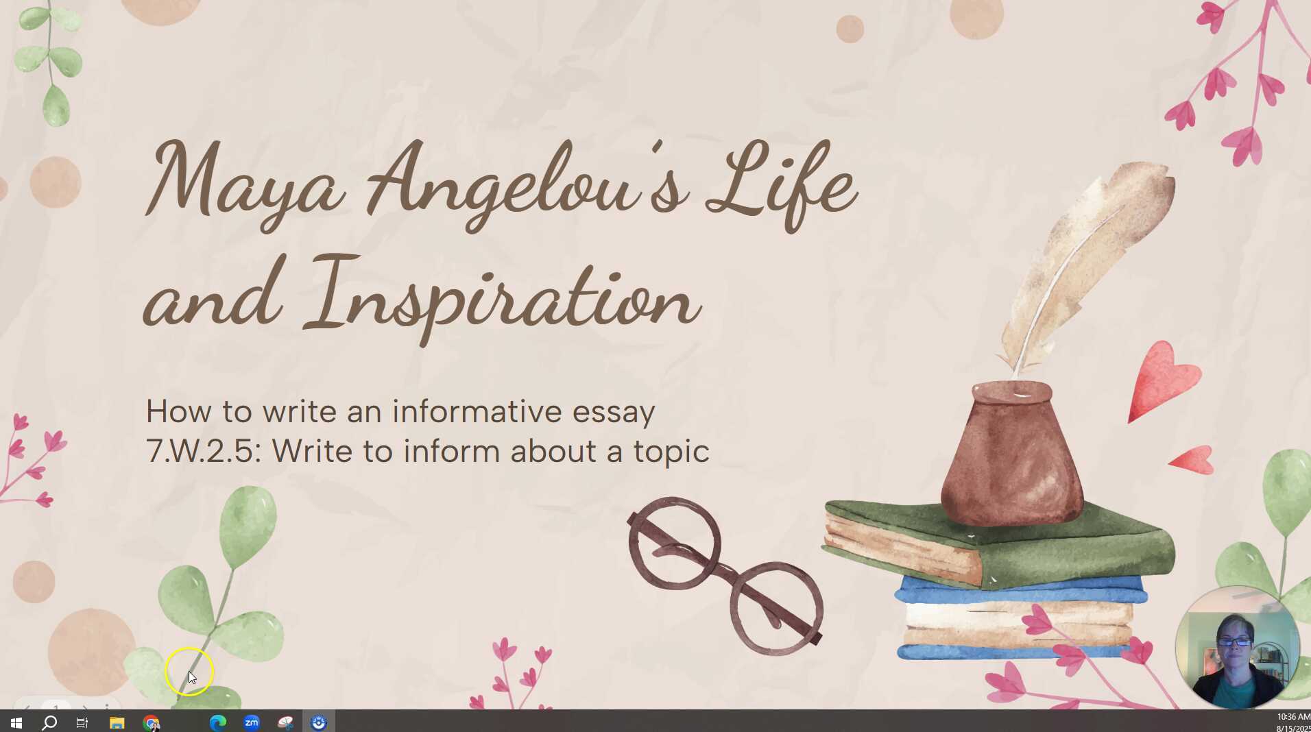 Maya Angelou Informative Essay