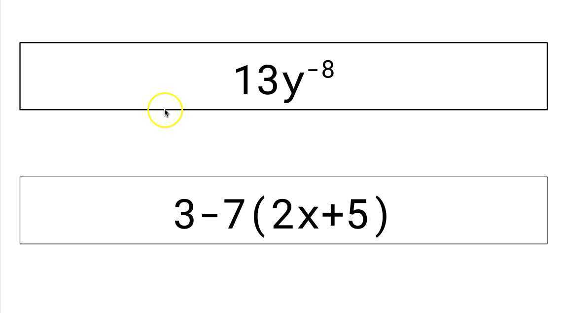Math 1 Part 1 Module 1 Help --- Combining Like Terms and Negative ...