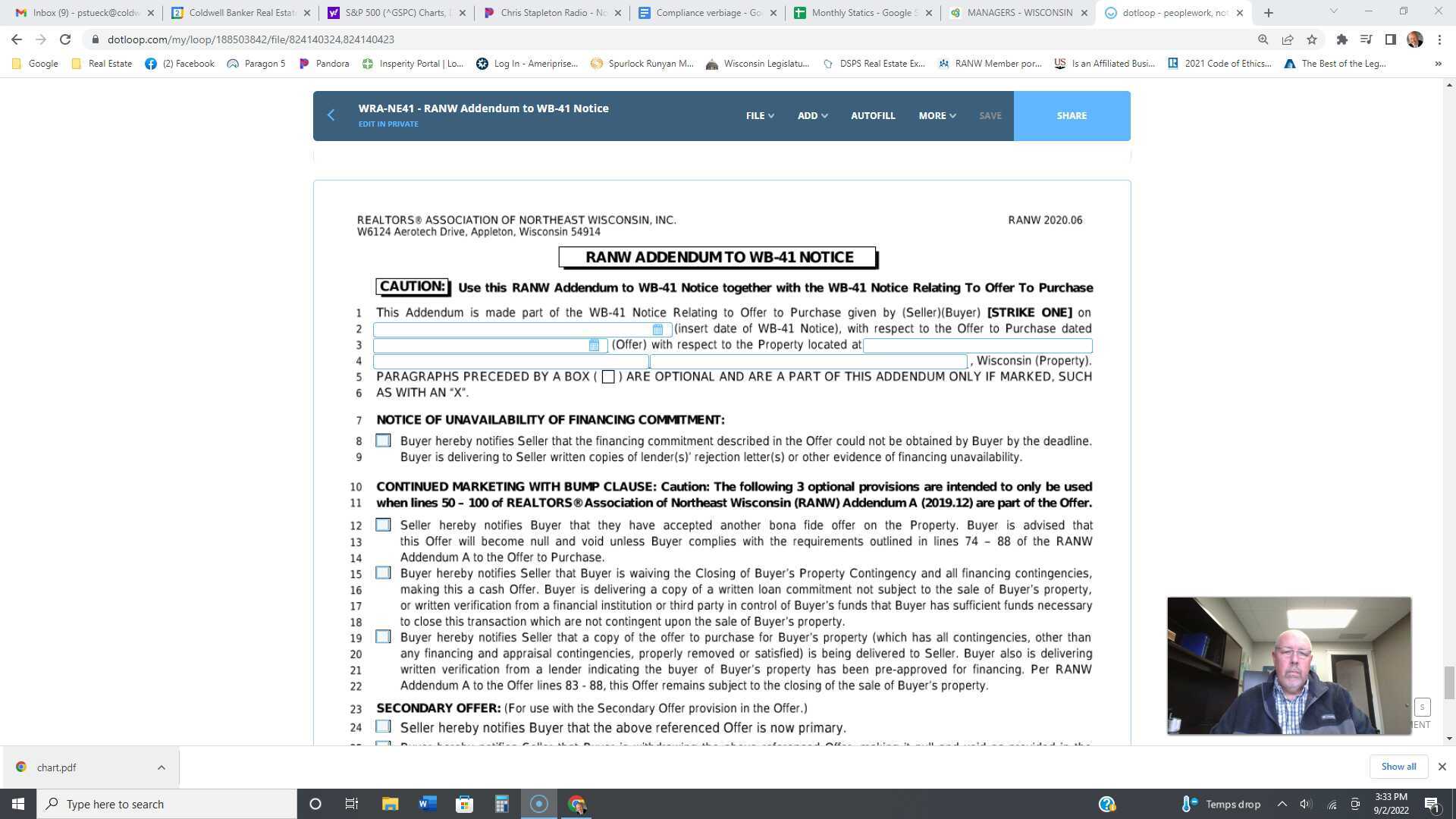 Weekly Compliance Update 9/2/22