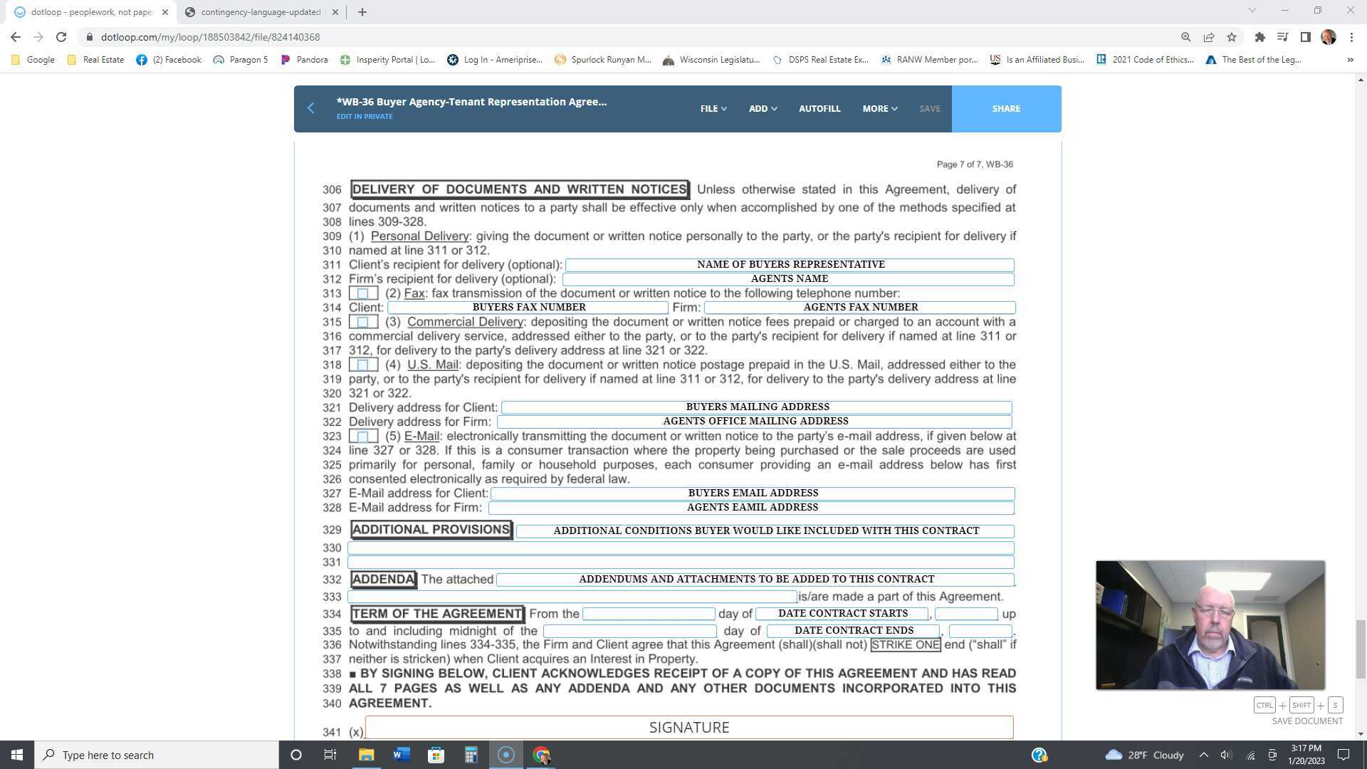 weekly Compliance Update 1/20/23