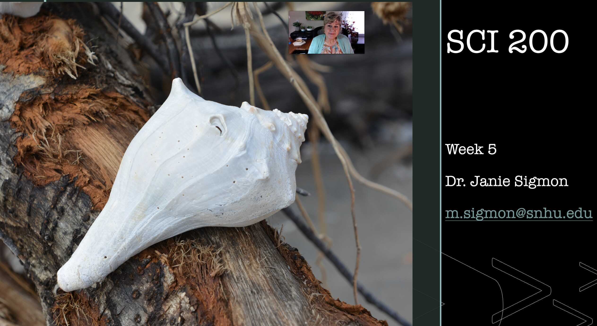 Sci 200 Week 5 Sept 2022