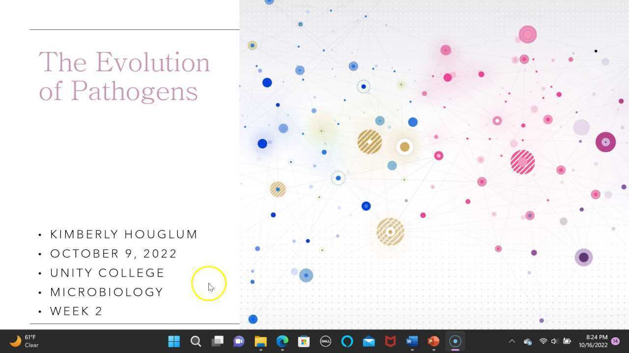 The Evolution Of Pathogens