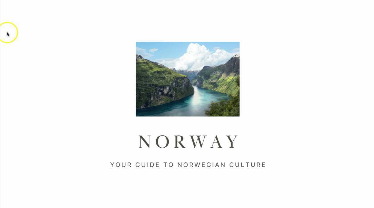 Norway: Your Guide to Norwegian Culture