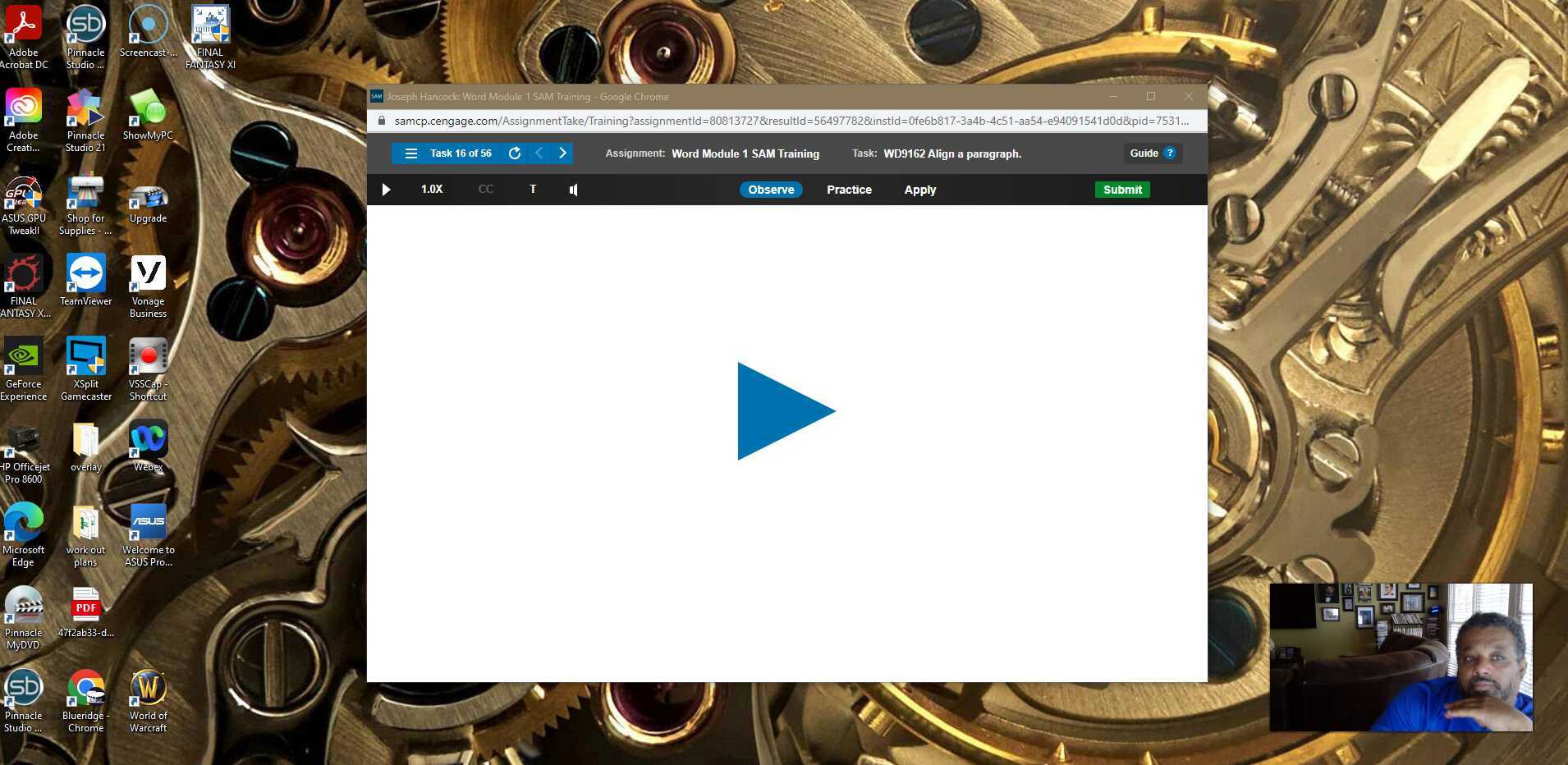 Module 3 Word Training 16 - 30