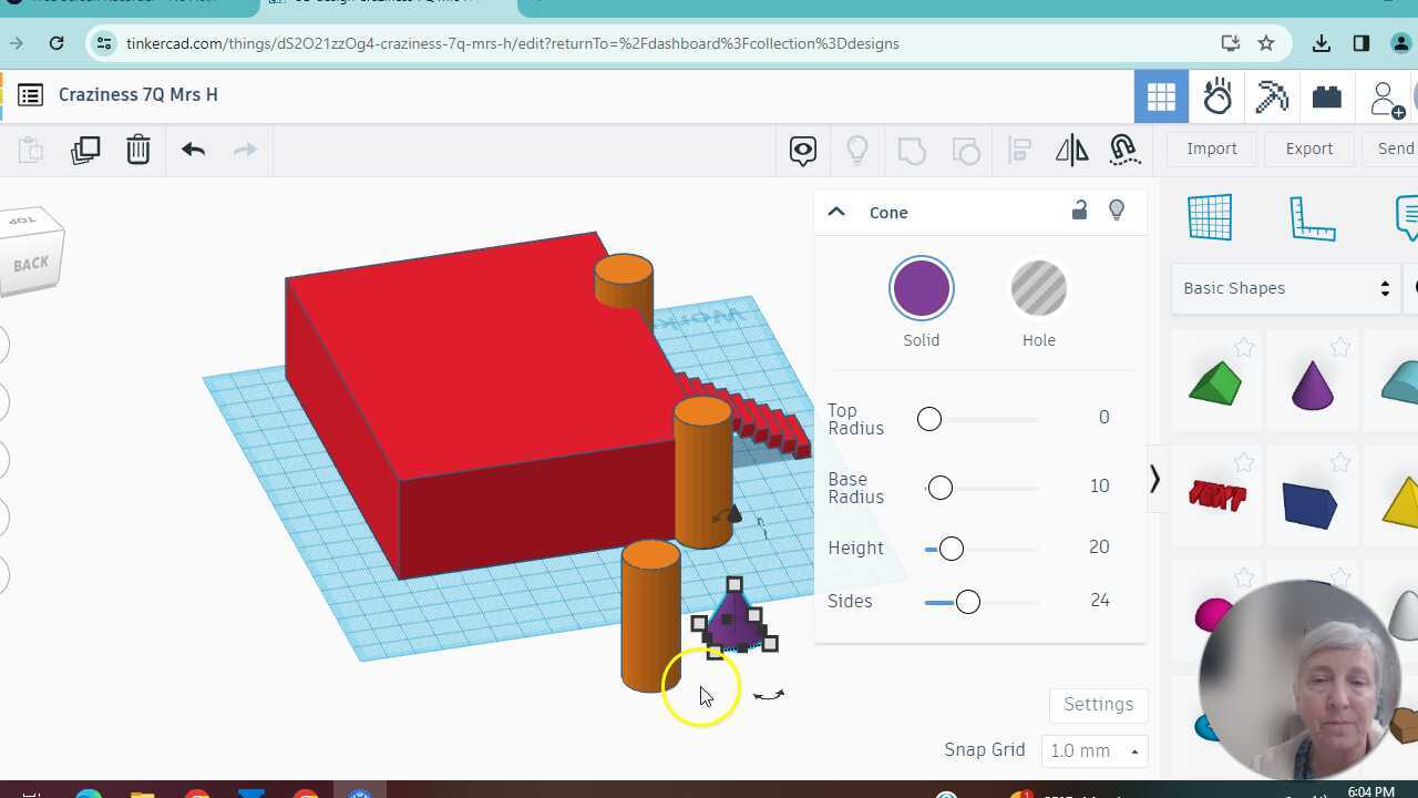 Tinkercad Grouping