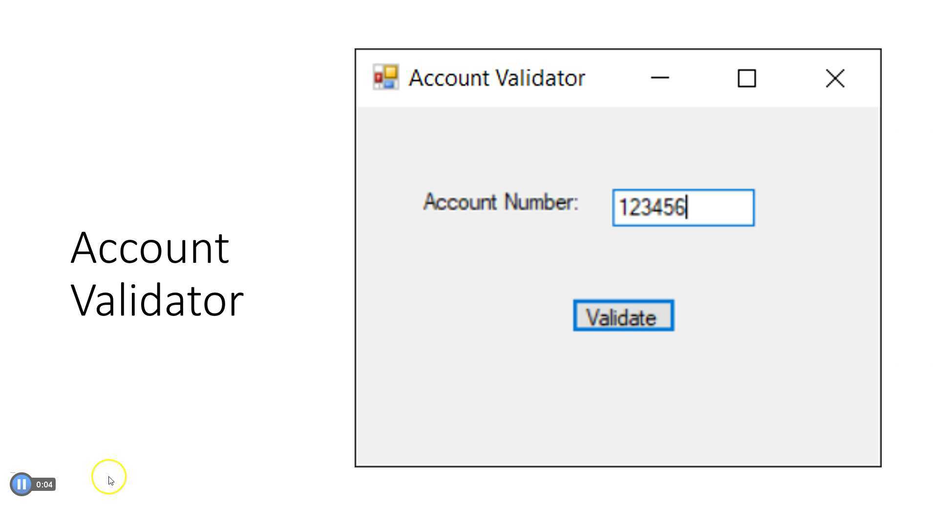 CIS252-AccountValidator