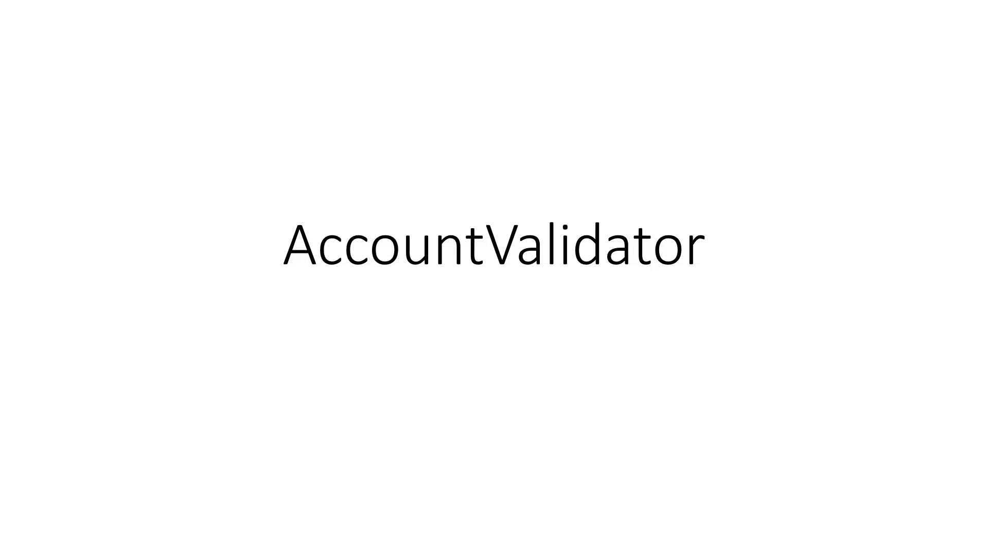 CIS177-AccoutValidator
