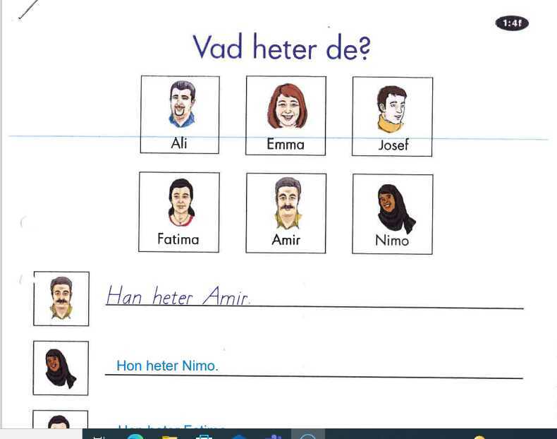 Vad heter de? Varifrån kommer de? Vad talar de för språk?