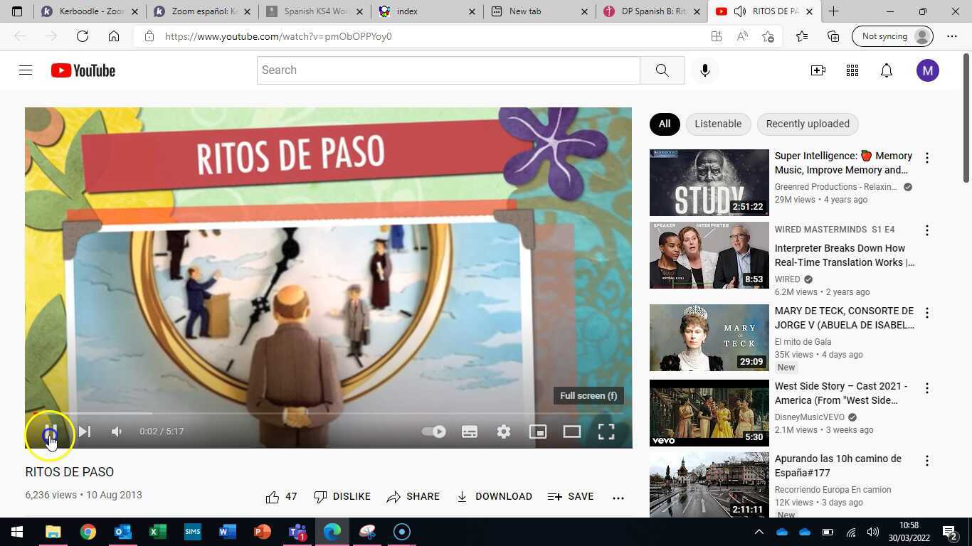 Ritos de paso - ThinkIB