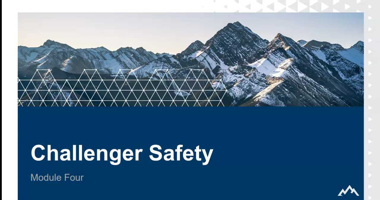 Module Four Challenger Safety