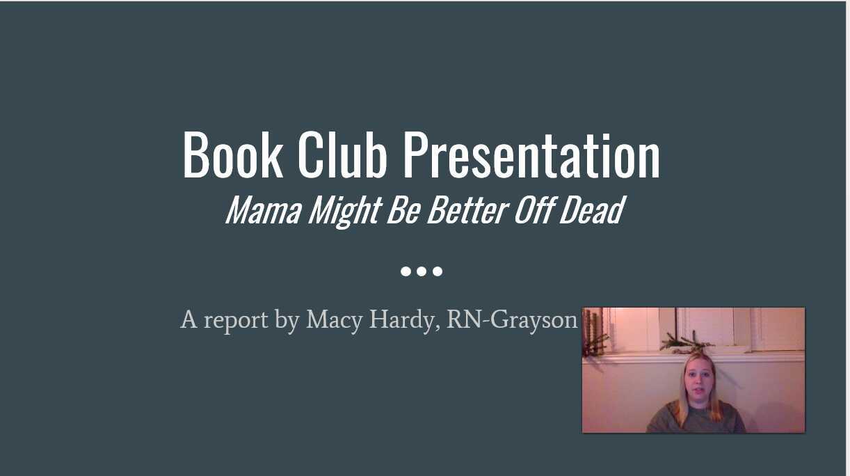 Book Club Presentation
