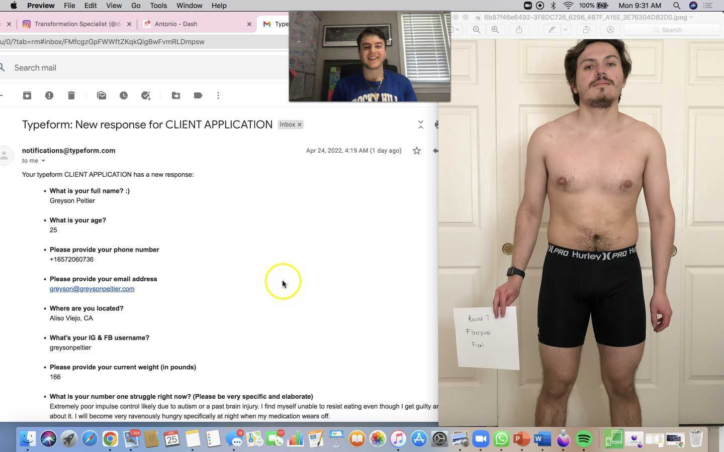 Greyson Builds Muscle and Loses Body Fat