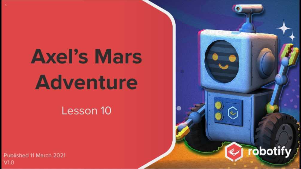 Robotify Fundamentals ++ Lesson 10