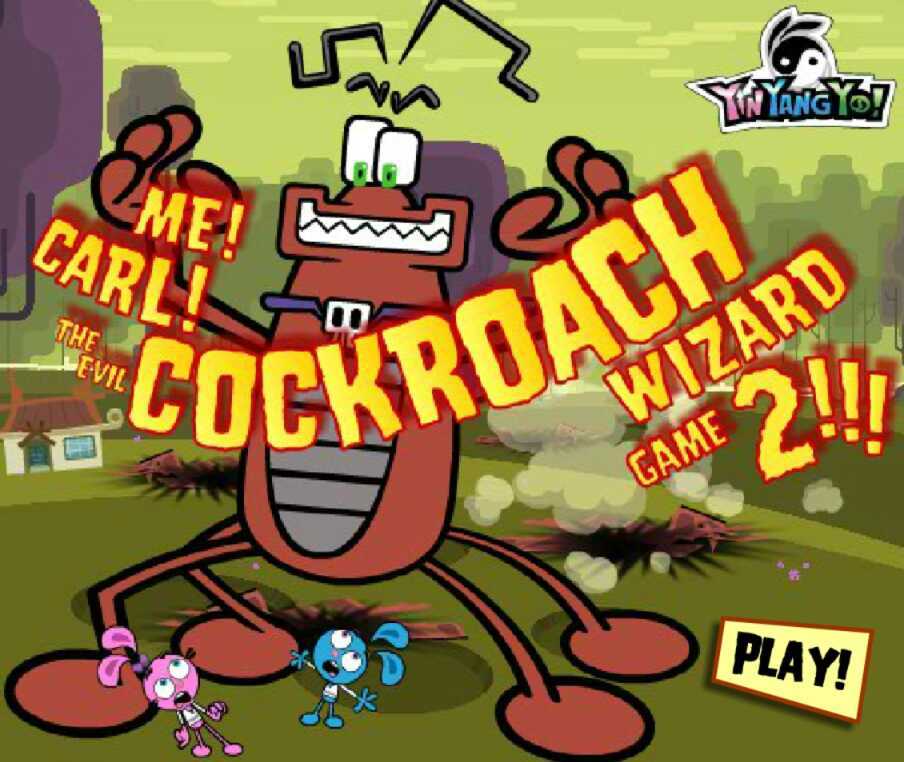 Yin Yang Yo!: Me! Carl! The Evil Cockroach Wizard Game 2!!! Gameplay
