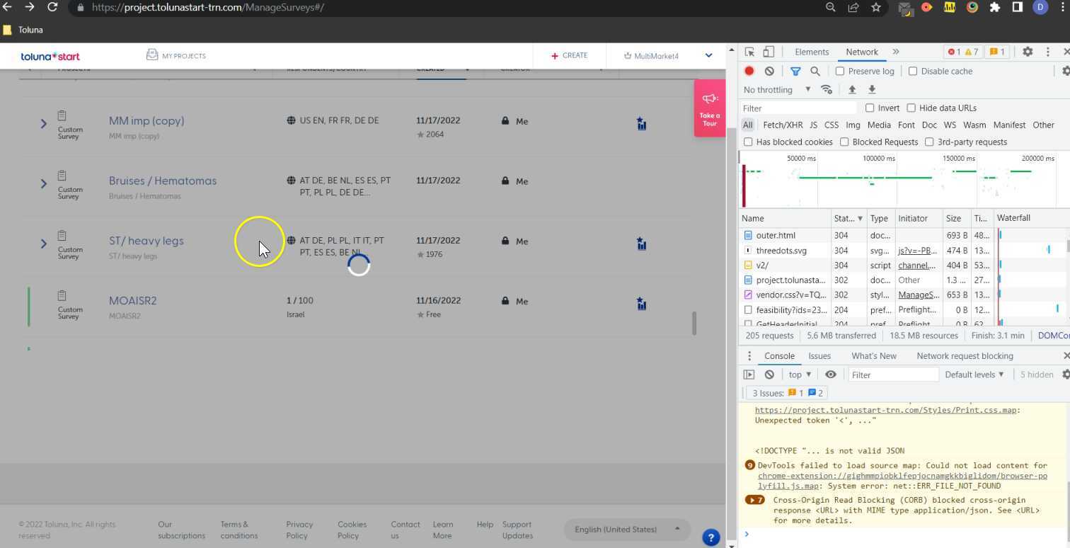 TQD-22254 FAILED - launch doesn't work